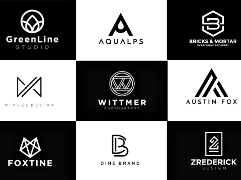 Minimal, modern & unique Logo For your Business | Upwork