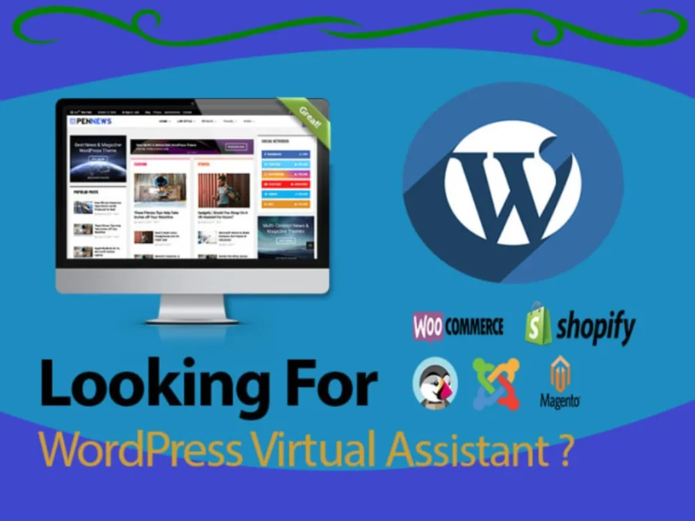 WordPress virtual assistant, WordPress support and customization | Upwork