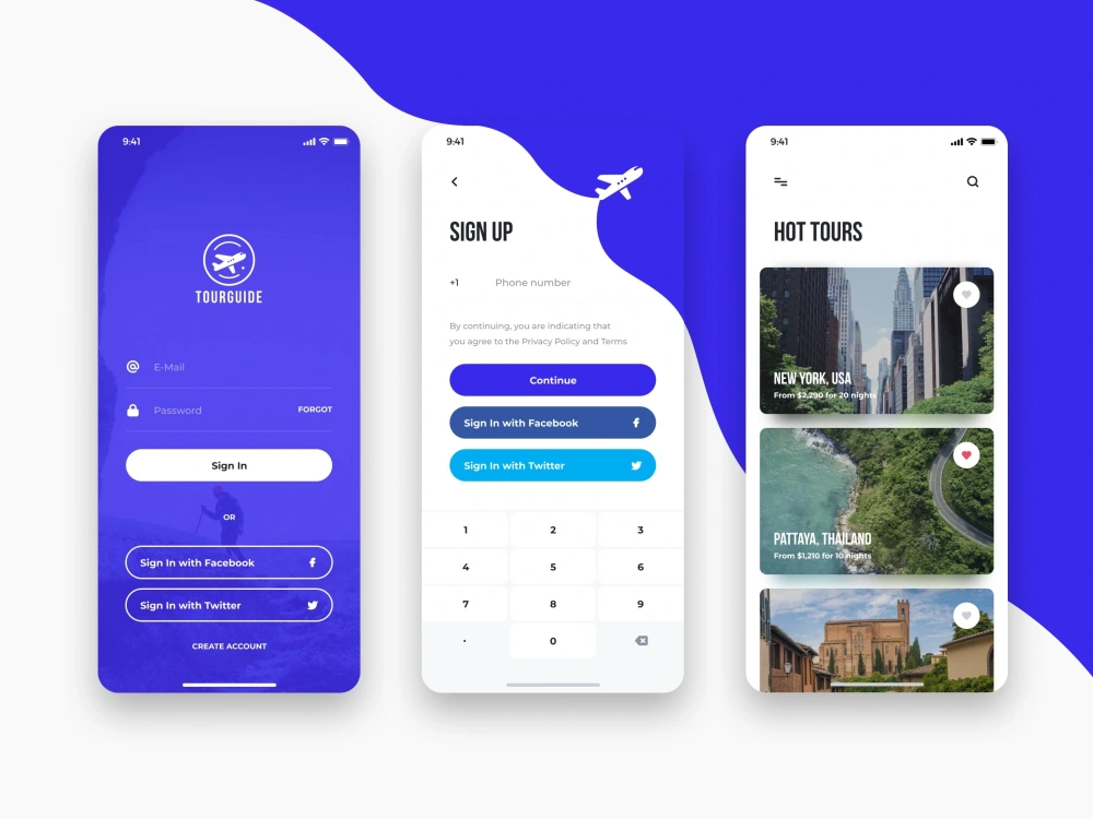 Mobile app UI design in Figma | Upwork