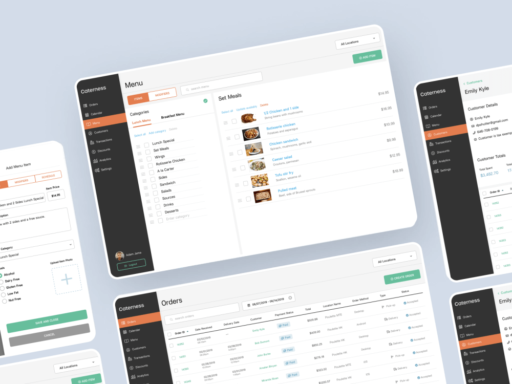 A highly functional dashboard | Upwork