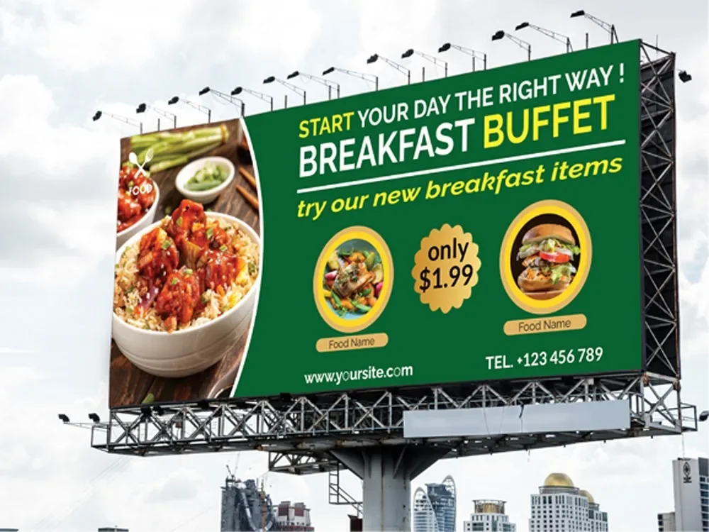 Billboard, signboard, yard sign, or signage design | Upwork