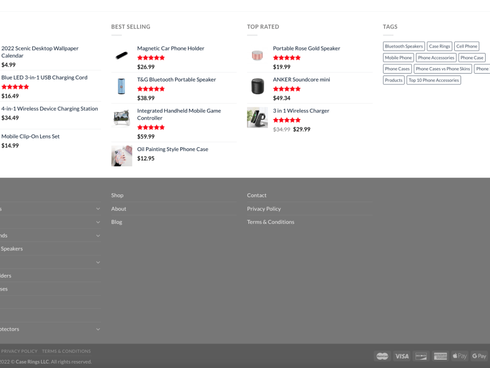 A full-fledged Wordpress E-Commerce Website | Upwork