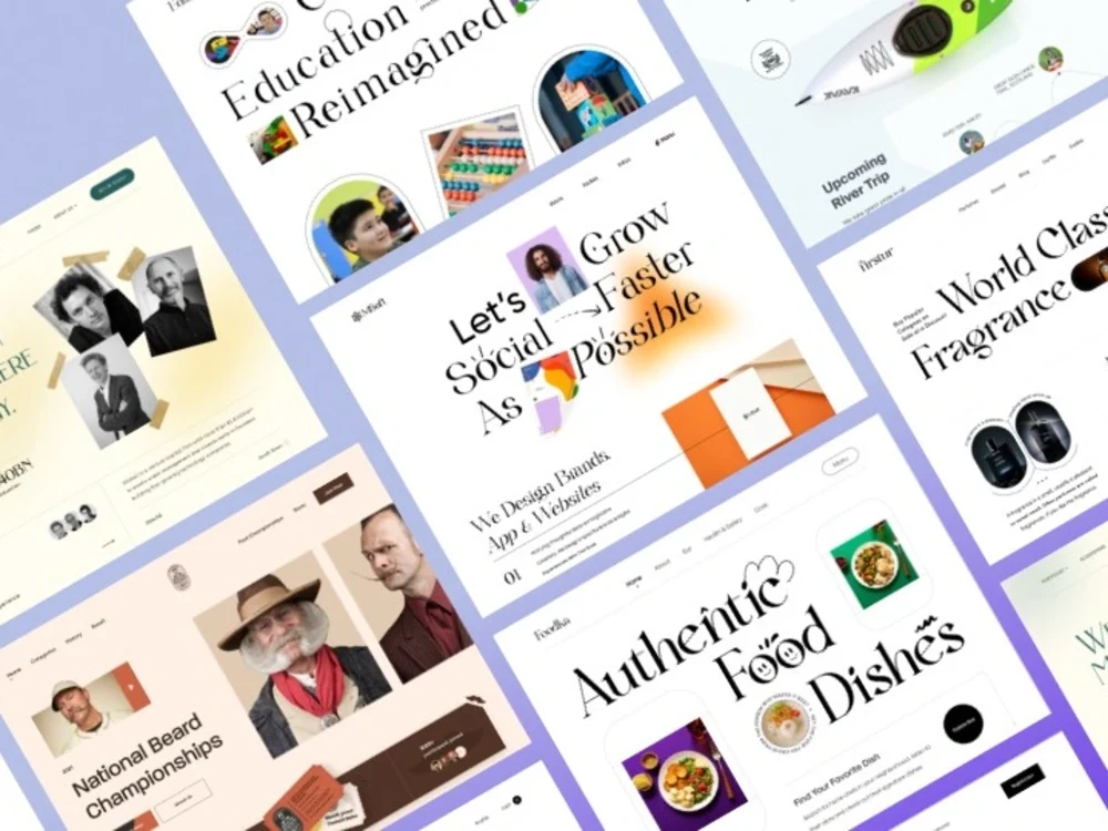 A modern aesthetic website designed for your business | Upwork