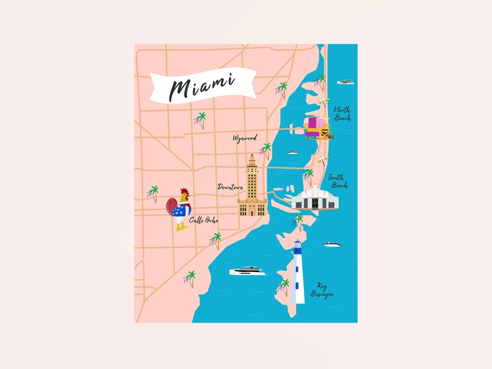 A custom map design | Upwork