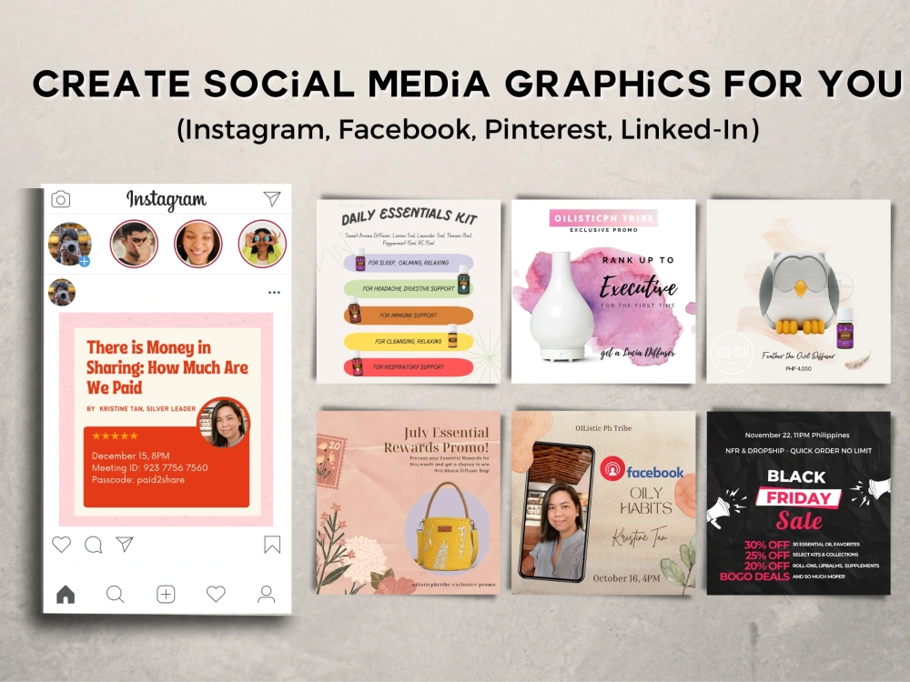 An eye-catching social media post graphics for your Instagram, Facebook ...
