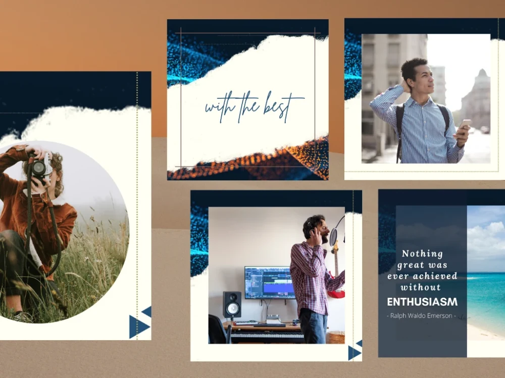 An awesome instagram template design for your account/business. | Upwork