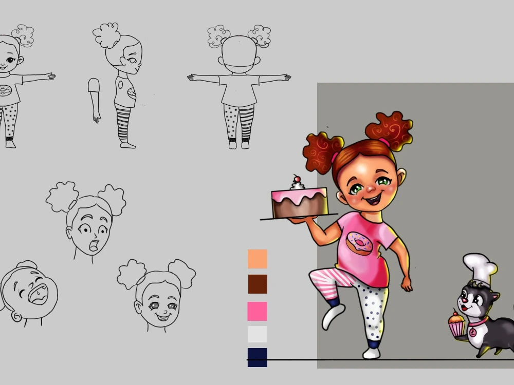 A perfect cartoon character designed for your animation | Upwork