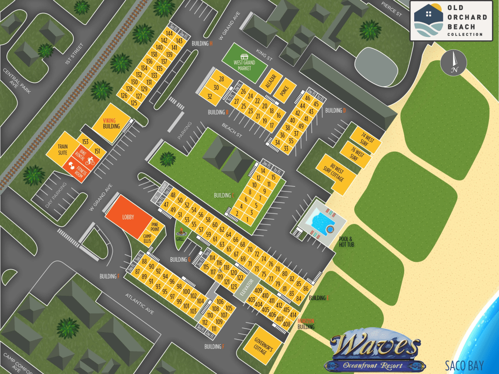 An amazing hotel map, inn rooms map or other property map design | Upwork