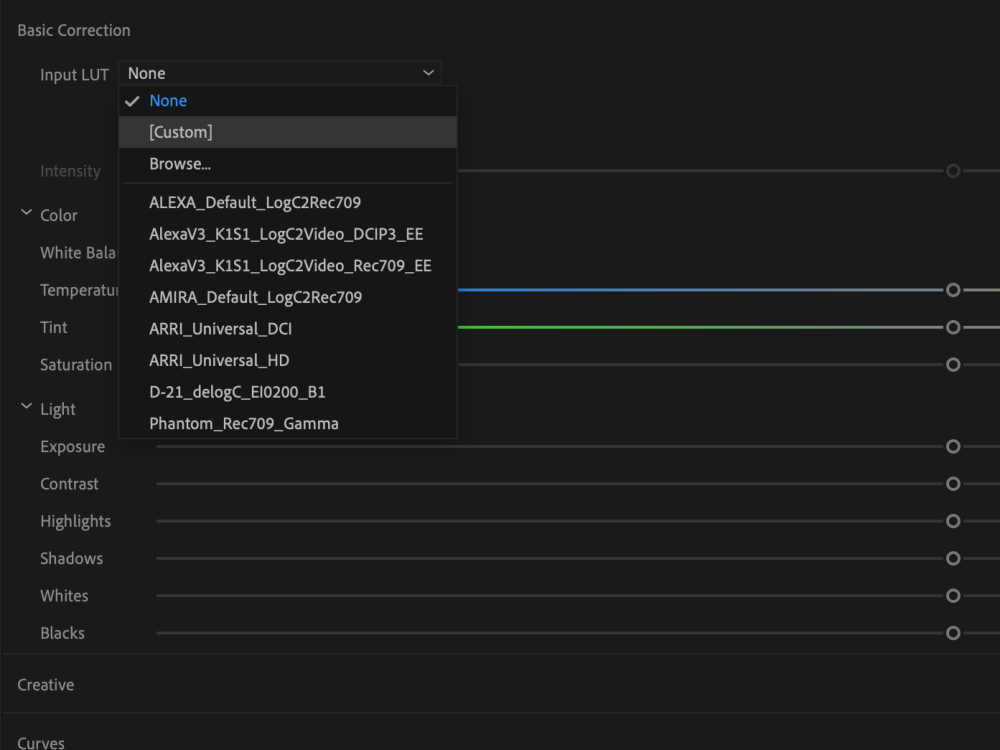 A custom LUT for your camera | Upwork