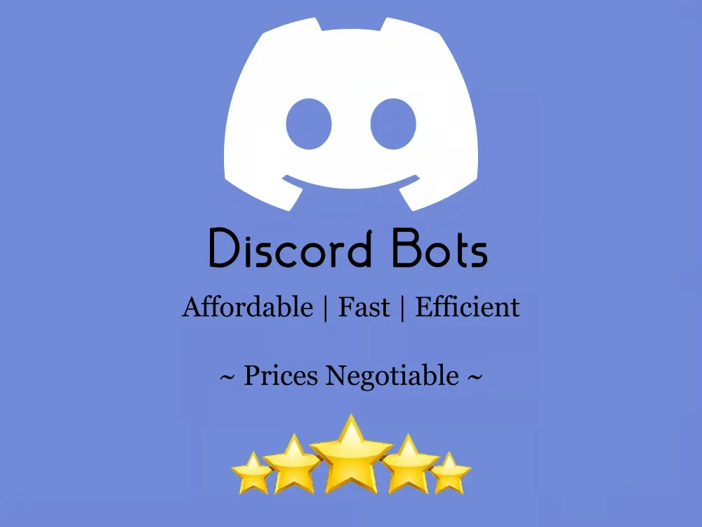 A Discord bot in under 3 days | Upwork