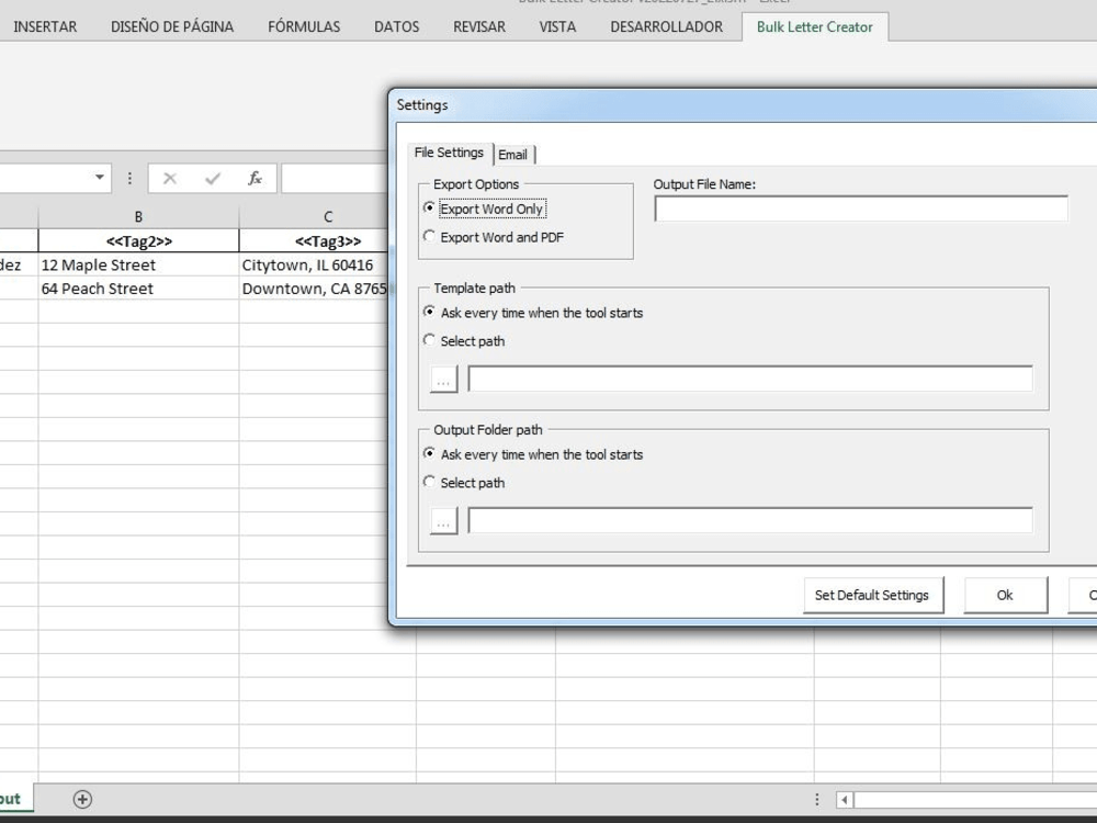 An amazing mail merge letter generator tool | Upwork