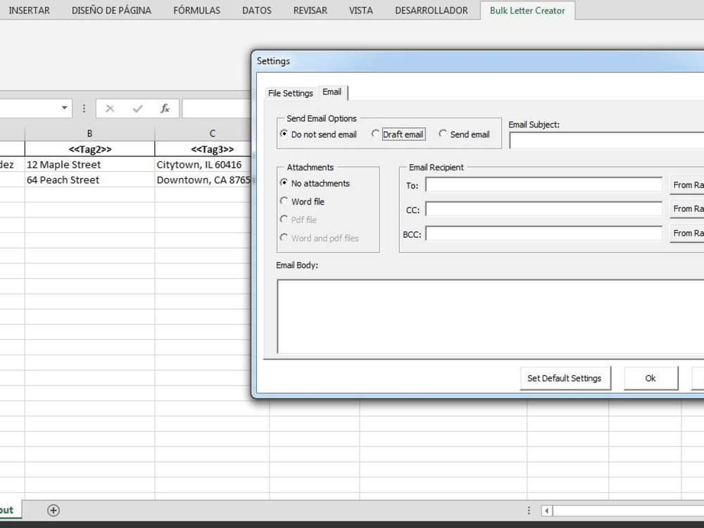An amazing mail merge letter generator tool | Upwork