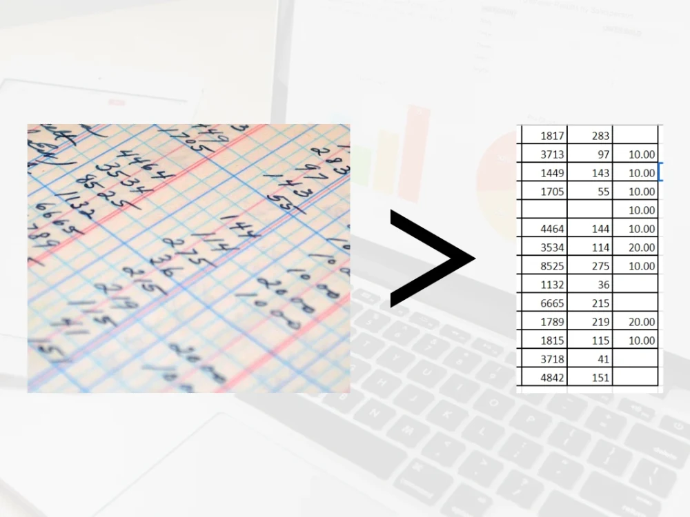 Accurate and error free data entry | Upwork
