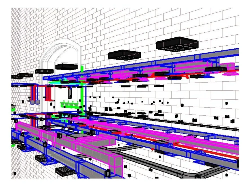 A fully MEP BIM Model of Building in Revit | Upwork