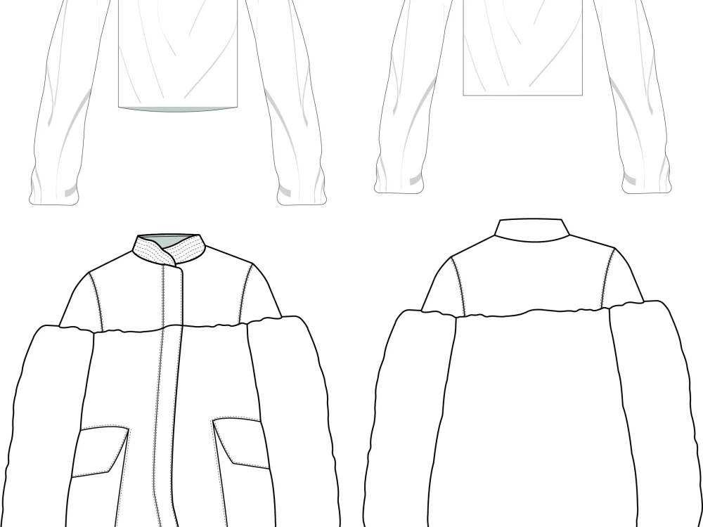 Professionally constructed fashion tech pack for your company. | Upwork