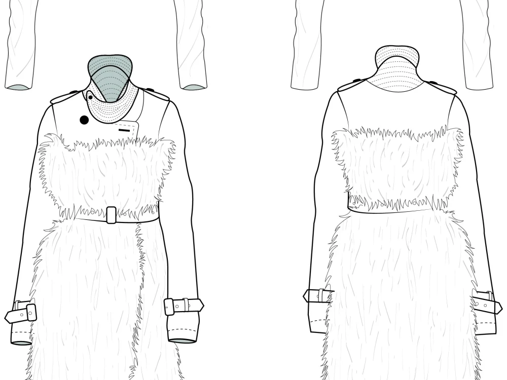 Professionally constructed fashion tech pack for your company. | Upwork