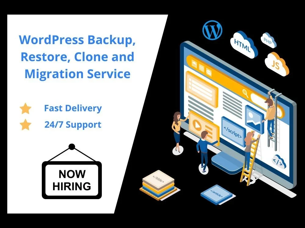 WordPress Setup, Backup, Restore, Clone and Migration service | Upwork
