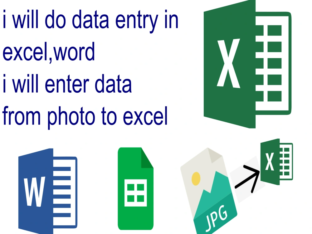 Your data entry work completed in minimum time . | Upwork