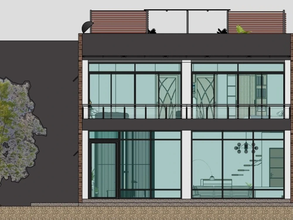 Architectural 2D Plan & Realistic 3D Model | Upwork