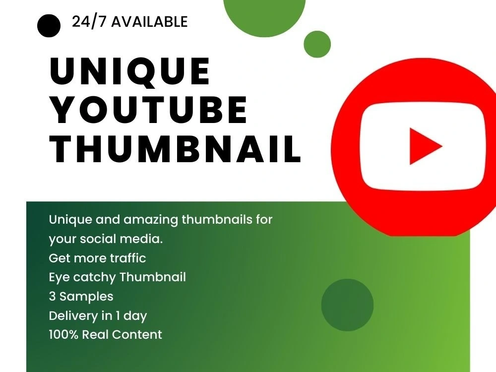 Unique eye catchy thumbnail designs for YouTube that will attract ...