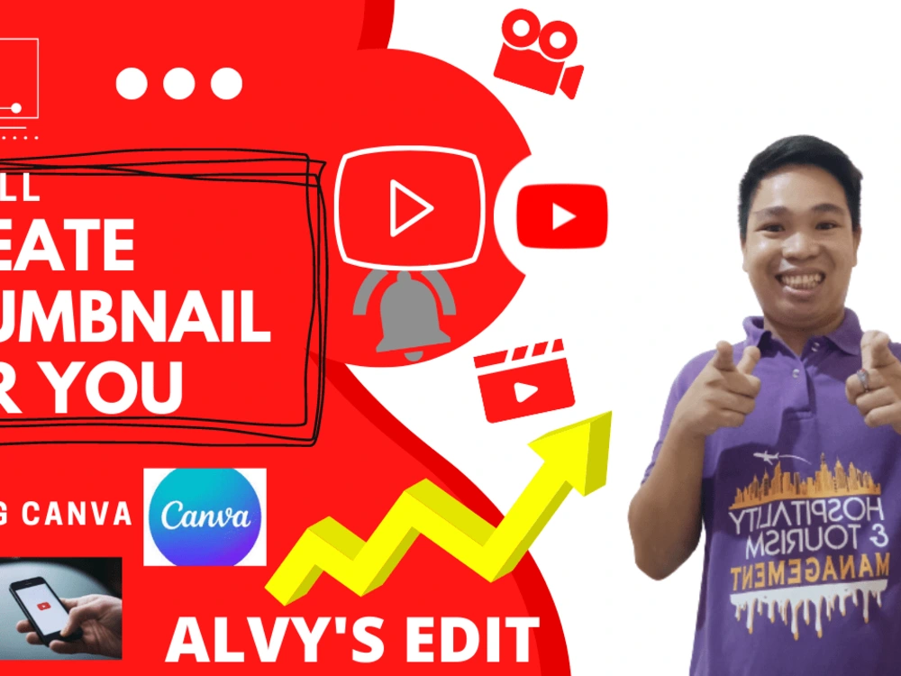 A fantastic youtube thumbnail in just 12 hours | Upwork