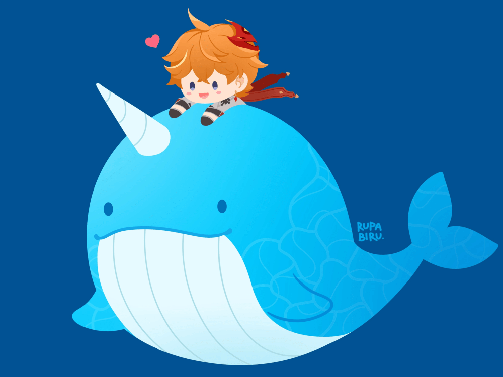 A cute and playful illustration in lineless style art | Upwork