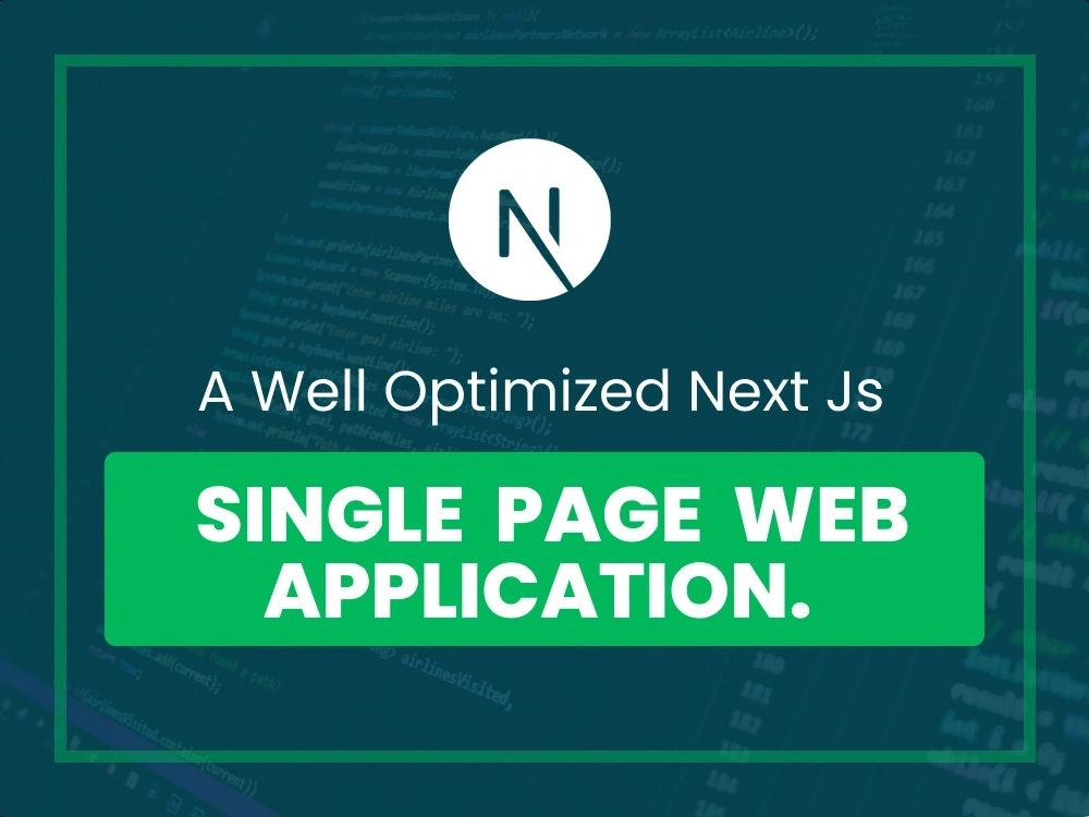 An Seo Friendly And Optimised Web Application In Next Js Upwork