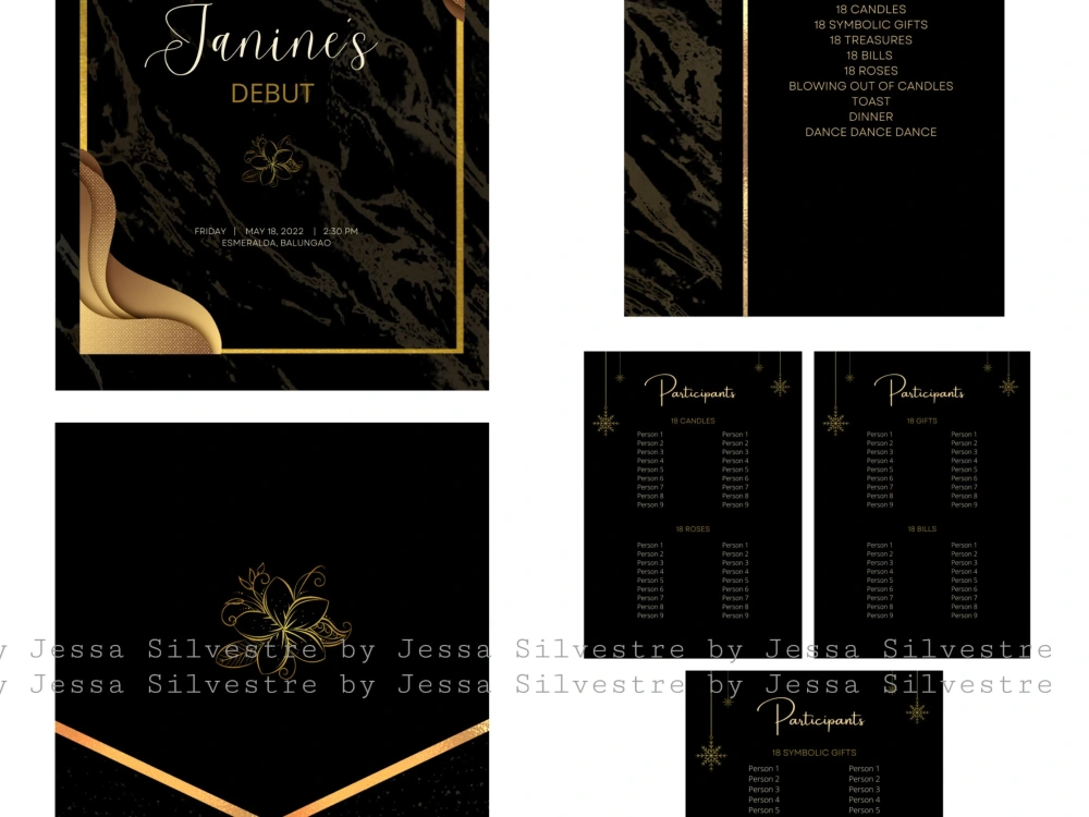 A well-designed and creative invitation card layouts for any occasion ...