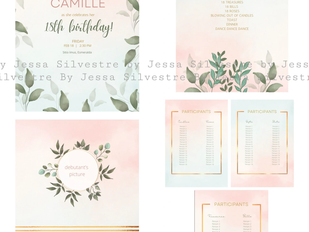 A well-designed and creative invitation card layouts for any occasion ...