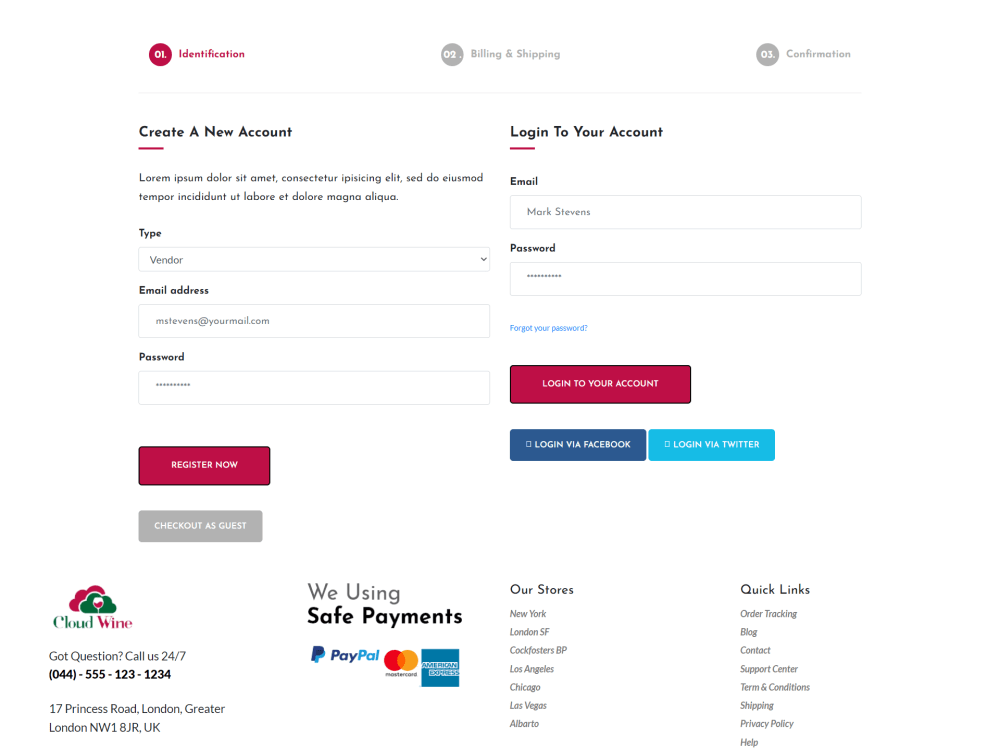A Custom E-Commerce Responsive Website | Payment Gateway | Admin Panel | Upwork