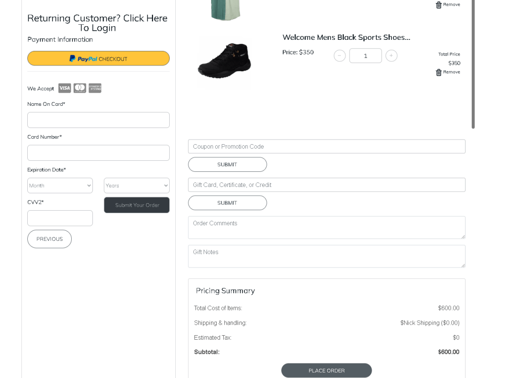 PayPal integration with React JS Node JS and Next JS | Upwork