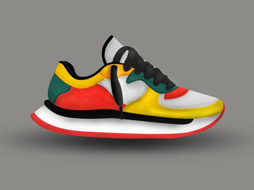 Footwear/Sneaker tech pack based on your concept and design | Upwork