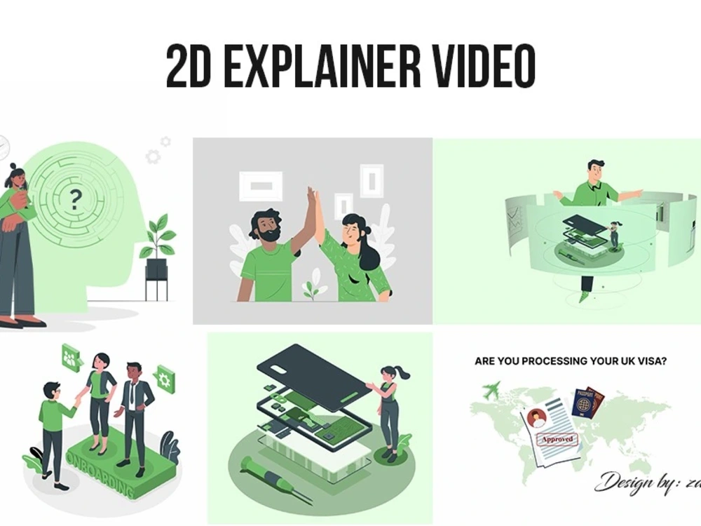 Engaging 2D explainer video for your Product or Service | Upwork
