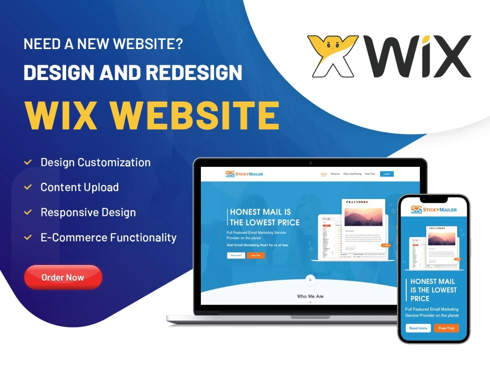 A High Converting Wix Landing page or Website Design | Upwork