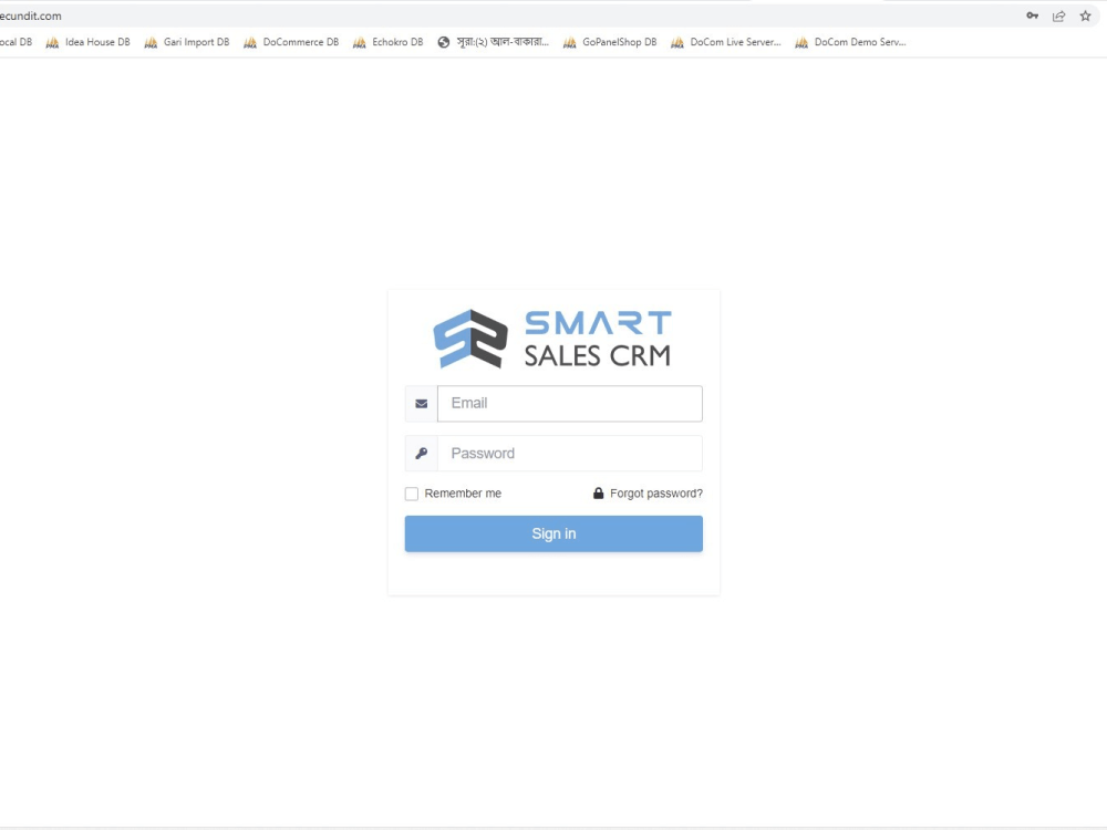 A simple sales CRM developed with Laravel and MySQL | Upwork