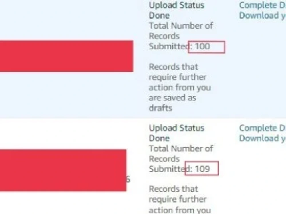 An excel flat file of all product variations for amazon | Upwork