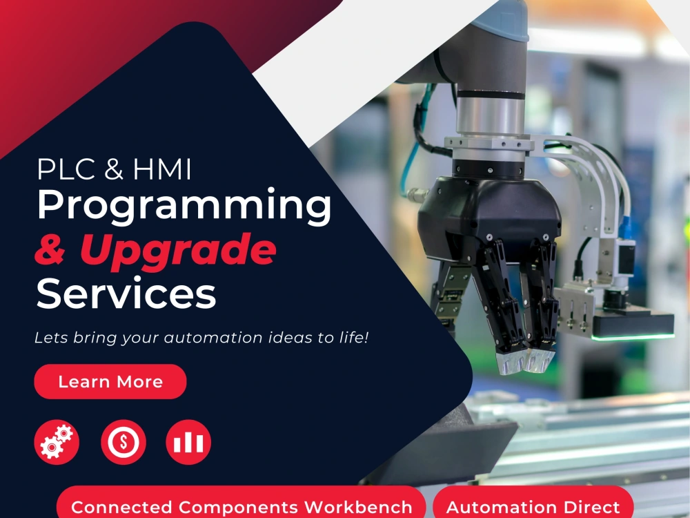 A custom PLC program and HMI application | Upwork