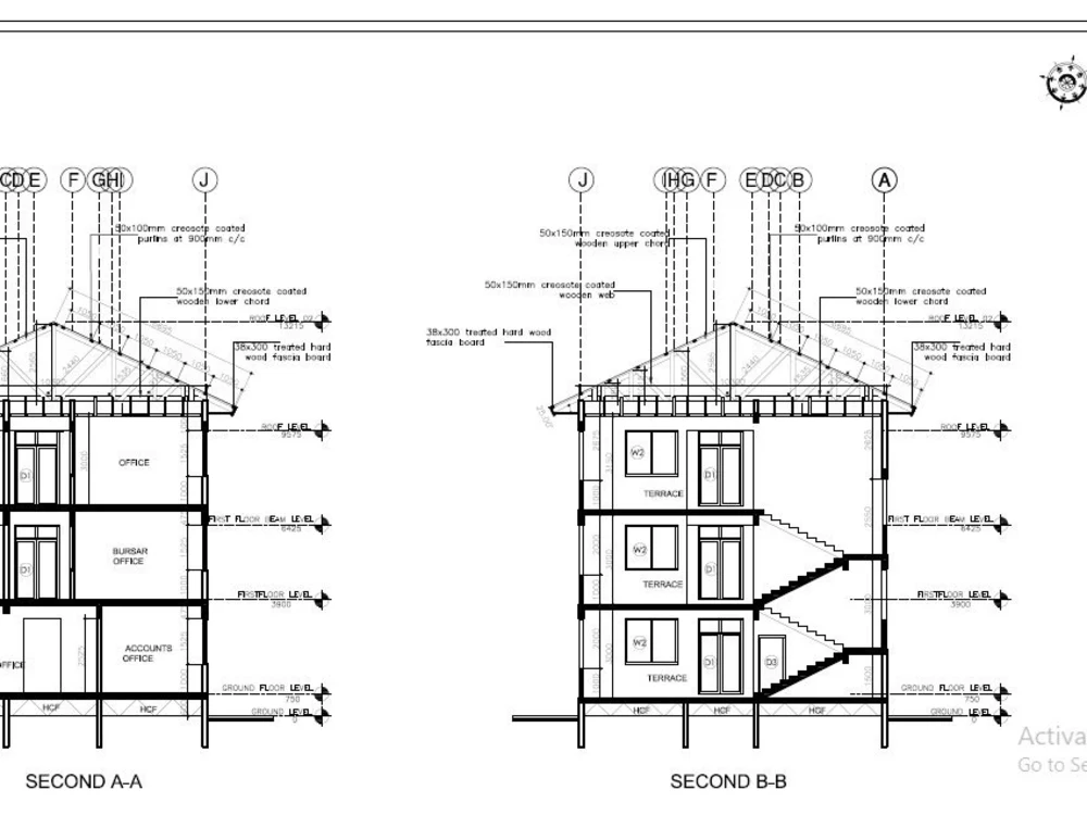 2D architectural design Residential / Commercial buildings | Upwork