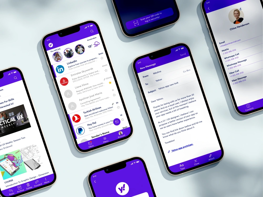 A mobile App designed or redesigned by a UI/UX expert. | Upwork