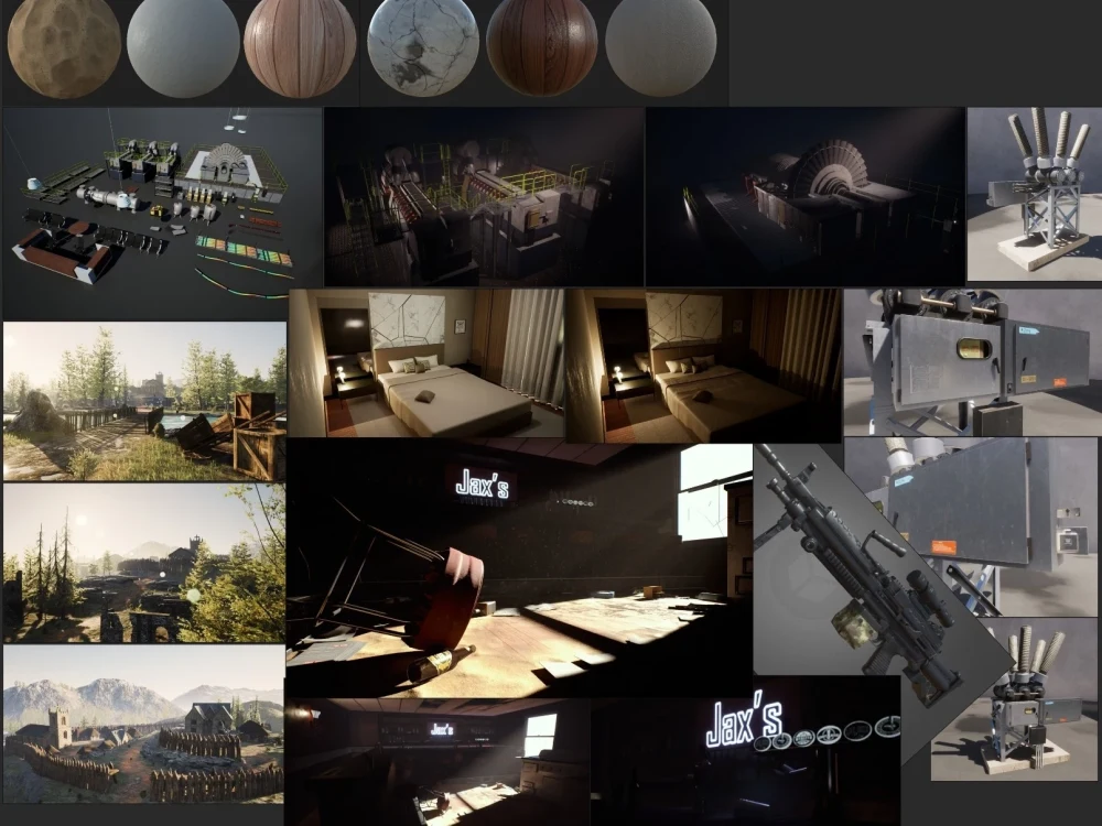 A modular asset pack to fill your 3D scene, tailored to your needs | Upwork