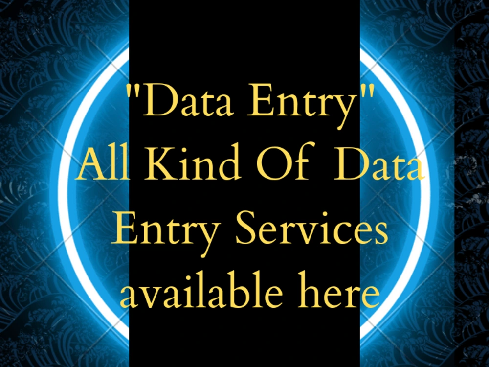 Epic data entry services here | Upwork