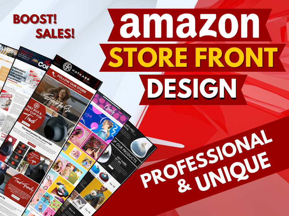 Professional amazon storefront design | Upwork Professional amazon storefront design | Upwork