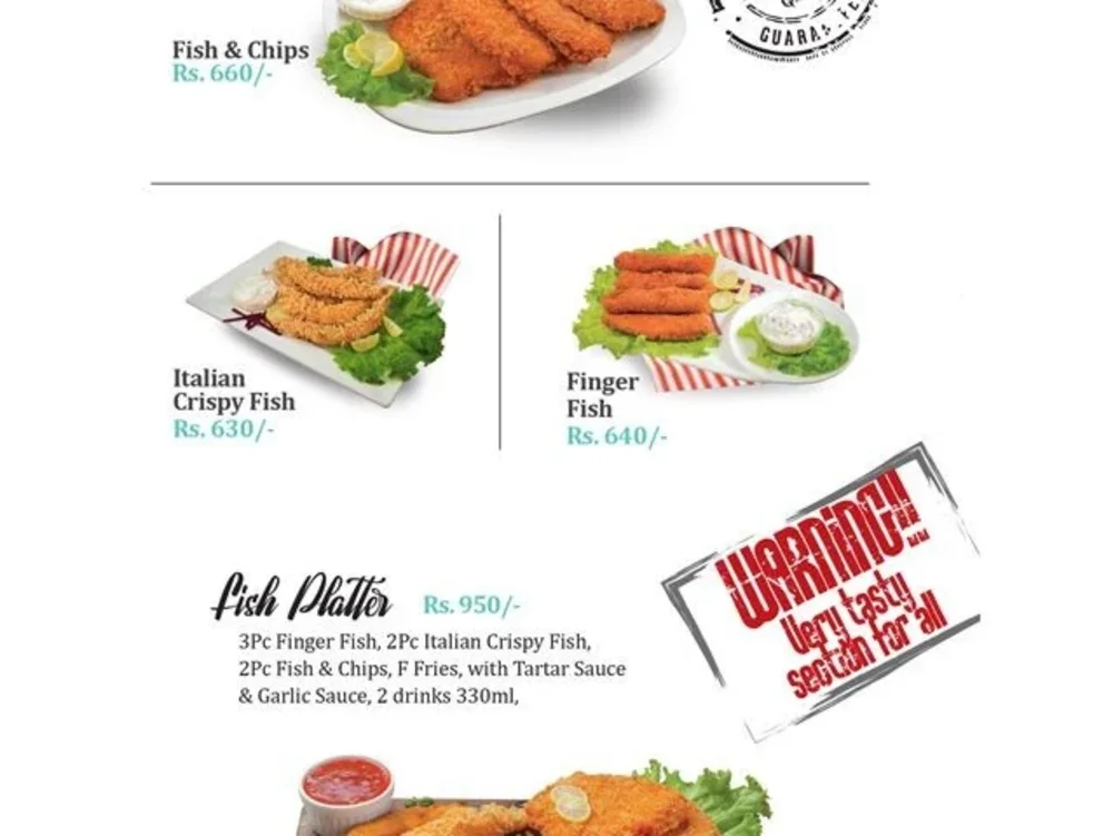 Fascinating and modern Menu Design | Upwork