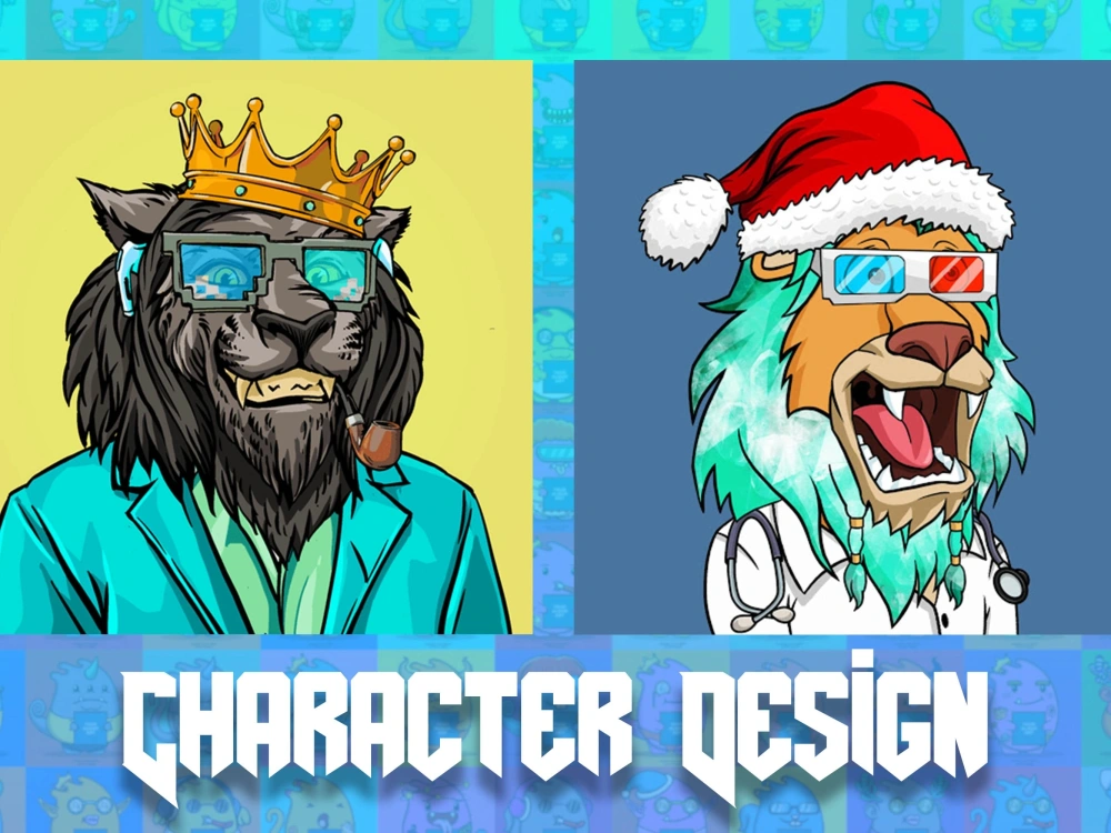 Custom 2d nft art collection with 1k, 5k, 10k unique nfts | Upwork