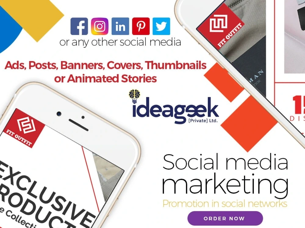 10 Facebook, Instagram and Twitter posts, banners and ads | Upwork