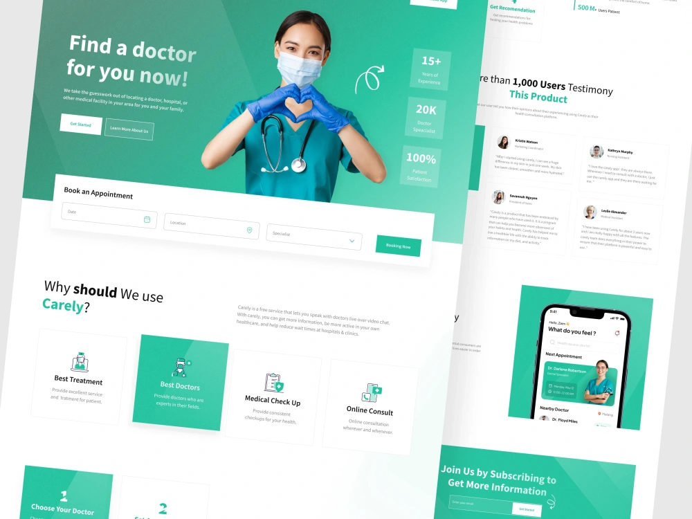 Responsive Web App / Mobile App Design, Landing Page Design, and ...