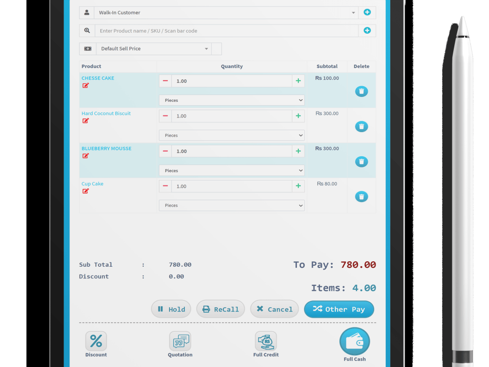 Hybrid inventory management system with point of sale | Upwork