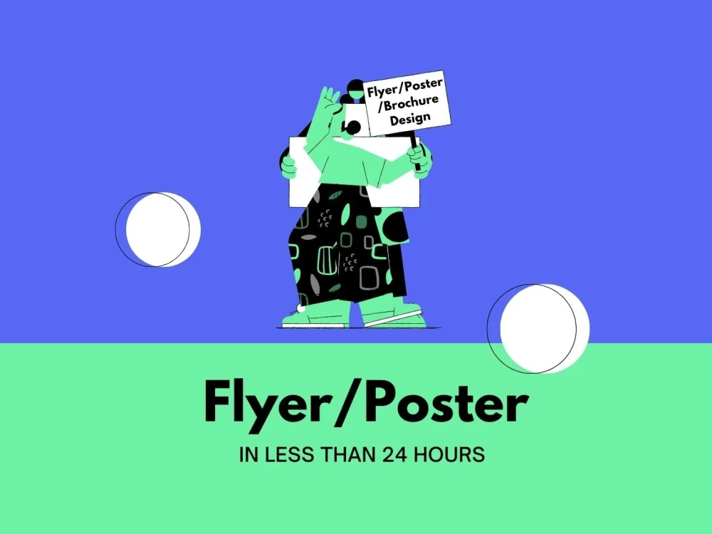 Flyer and poster design for event / invitation/ one pager /infographics ...