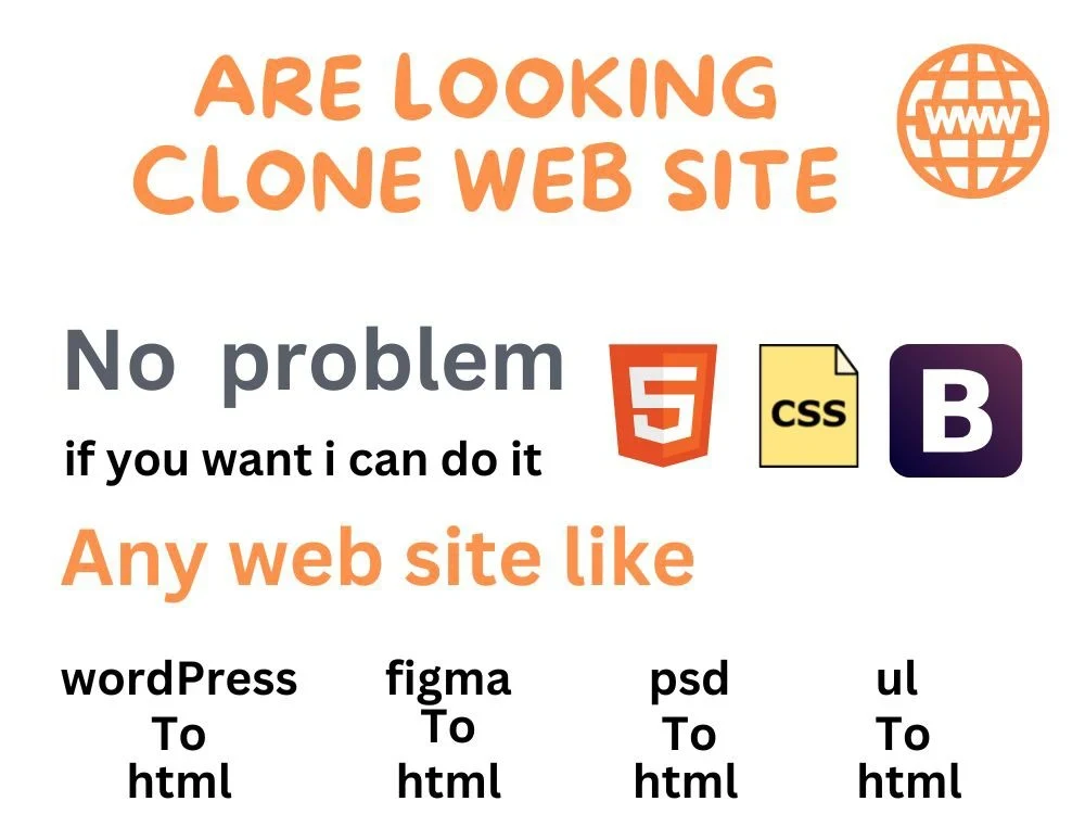 Clone website you want in less than 60 mins | Upwork