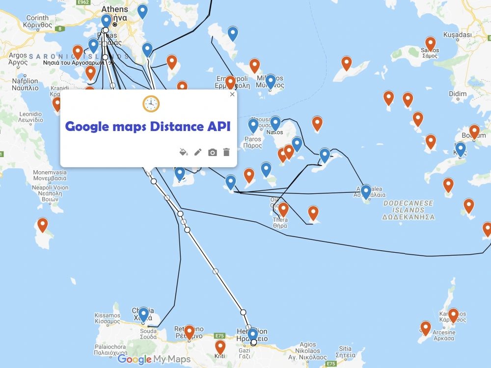 A customized google map | Upwork